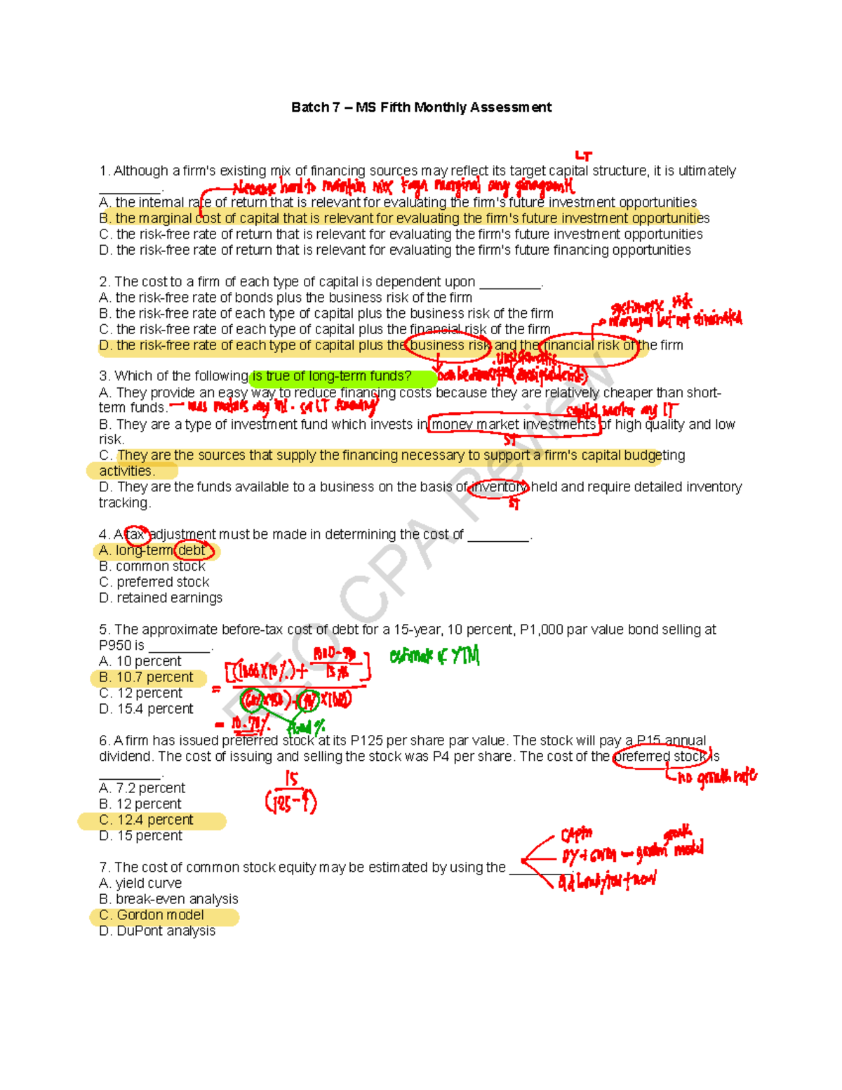 MONTHLY ASSSSSSSSSSSSSS SHHHH - REO CPA Review Batch 7 – MS Fifth ...