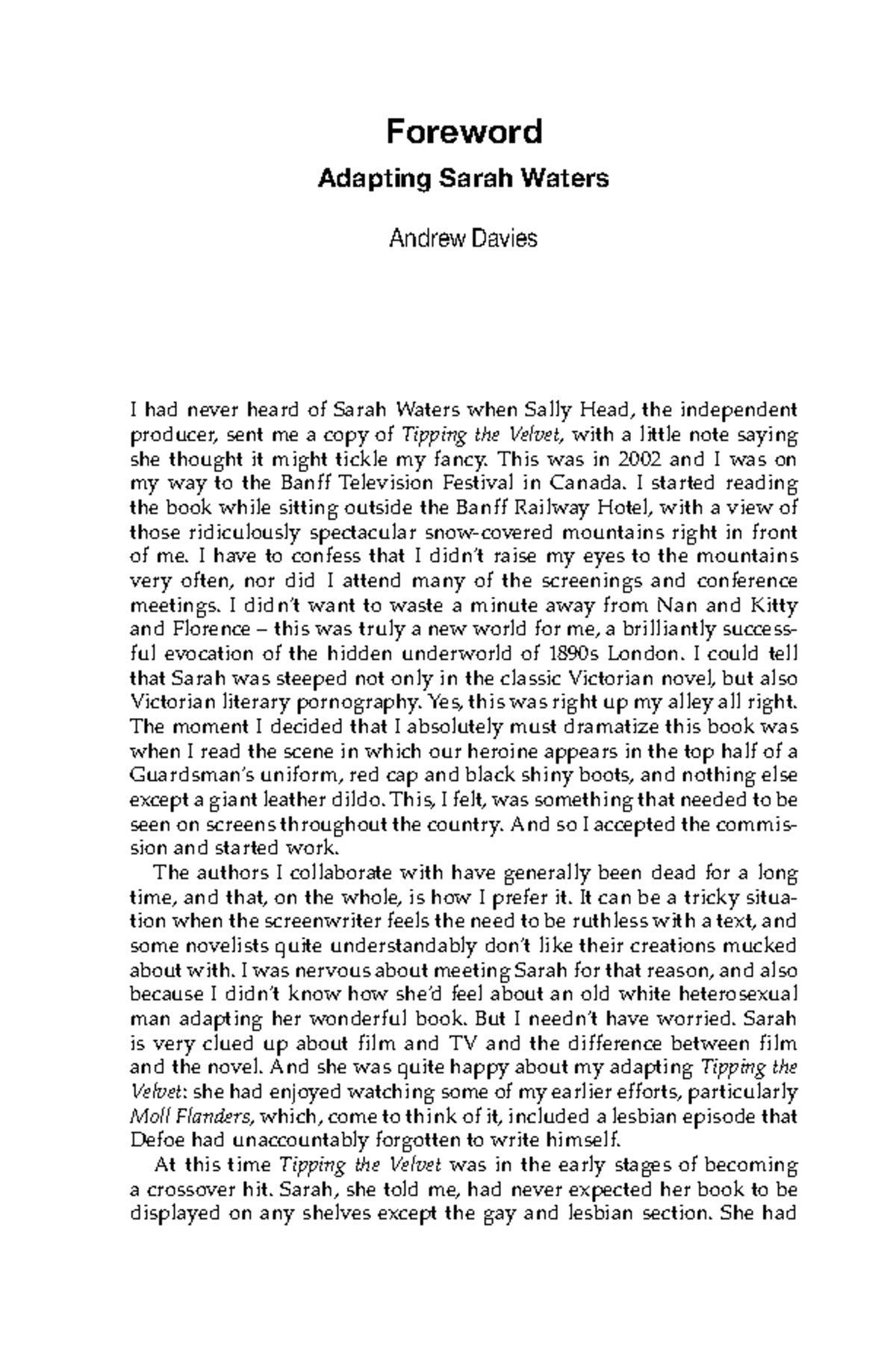 Kaye Mitchell (editor) - Sarah Waters Contemporary Critical ...