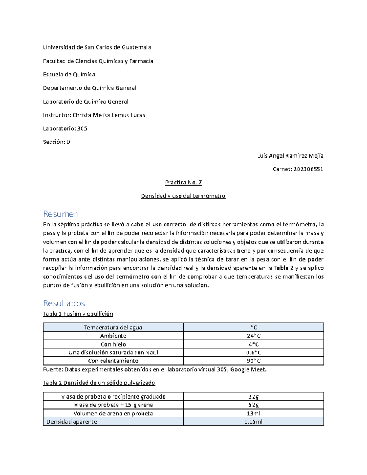 Reporte De Laboratorio 7 Universidad De San Carlos De Guatemala
