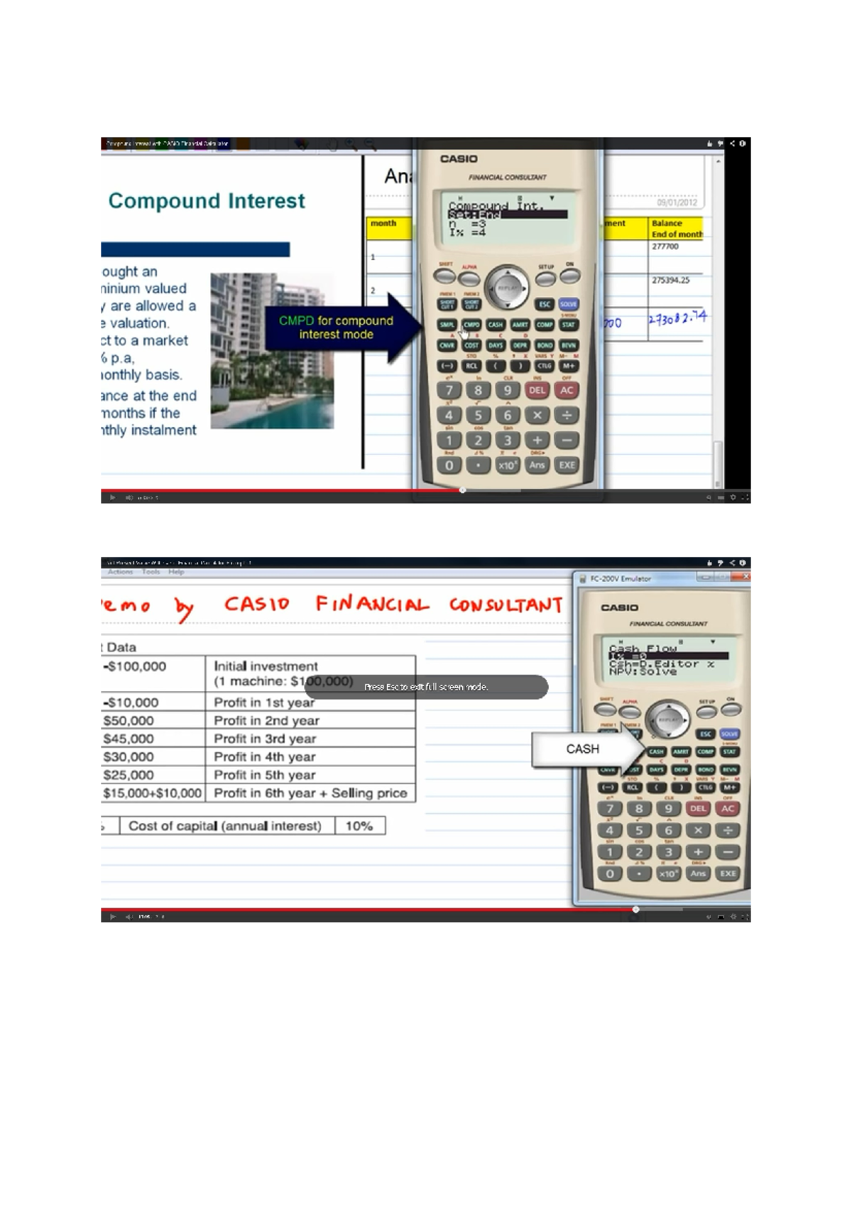 Casio - FINANCE CALCULATOR - International Finance - Studocu