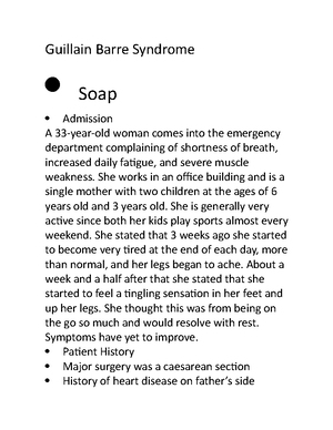 SOAP Sleep Apnea - Sleep Apnea SOAP Subjective Patient comes into ...