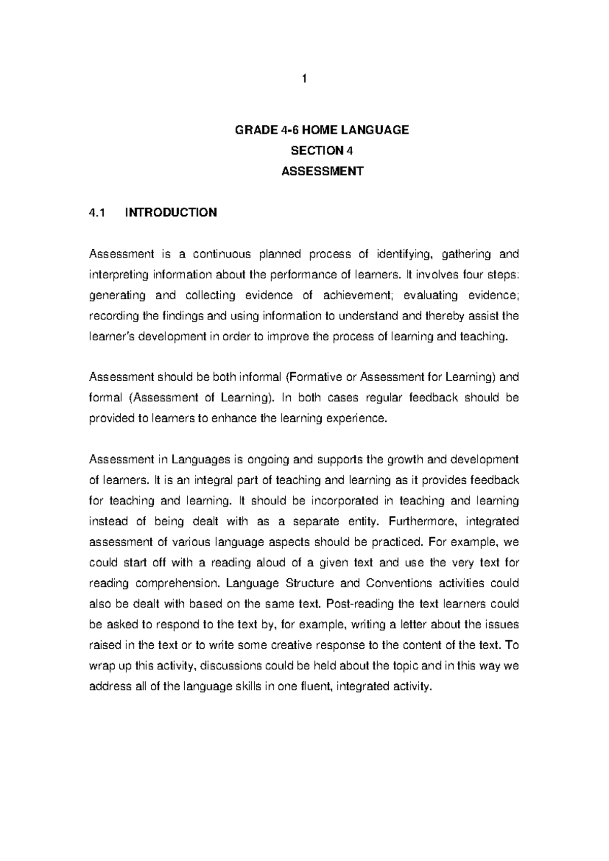 Section 4 Grades 4-6 Home Language August 2018 - GRADE 4-6 HOME ...