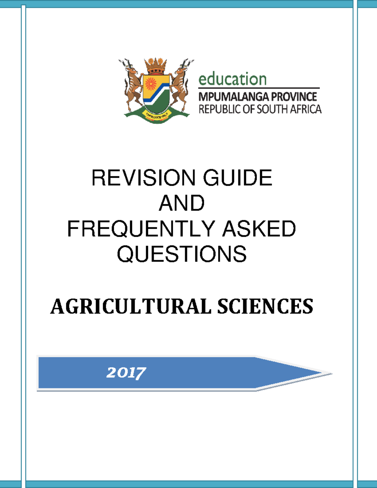 Agric Revision Manual 2017 2 - REVISION GUIDE AND FREQUENTLY ASKED ...