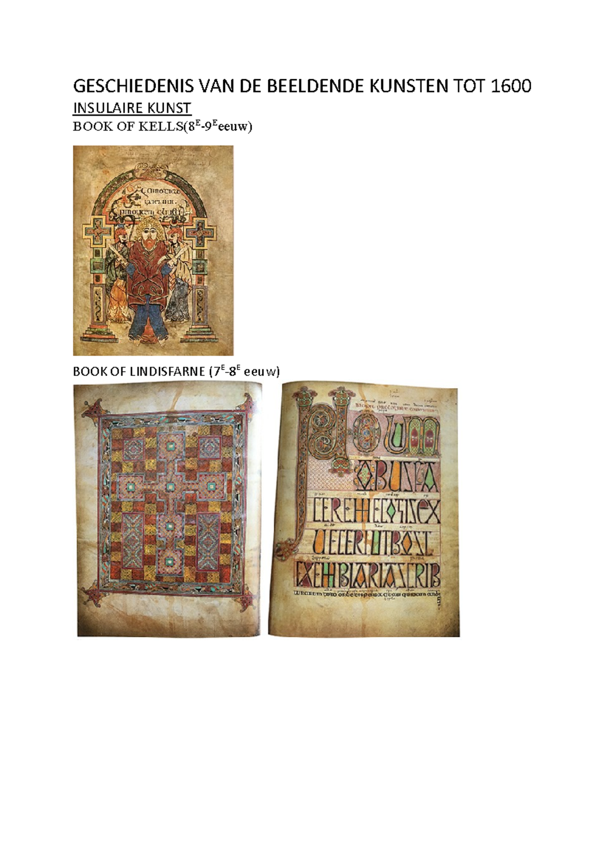 Geschiedenis VAN DE Beeldende Kunsten TOT 1600 foto's - GESCHIEDENIS VAN DE BEELDENDE KUNSTEN ...