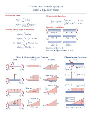 Review Final Exam Solids - Given: Me 0 = 3 x 103Ksi to = 20 in 12 ...