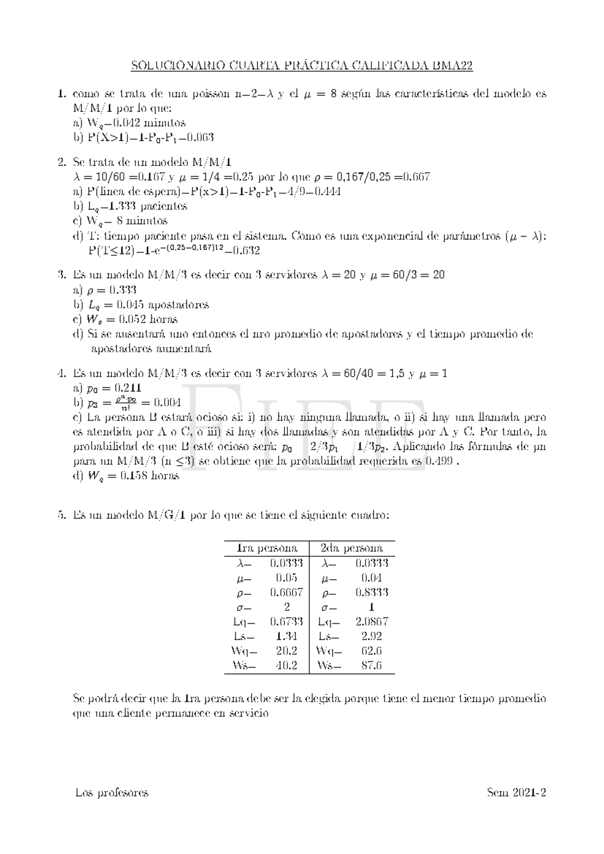 Solpc 4 21ii - solucionario de examen - Fiee SOLUCIONARIO CUARTA ...