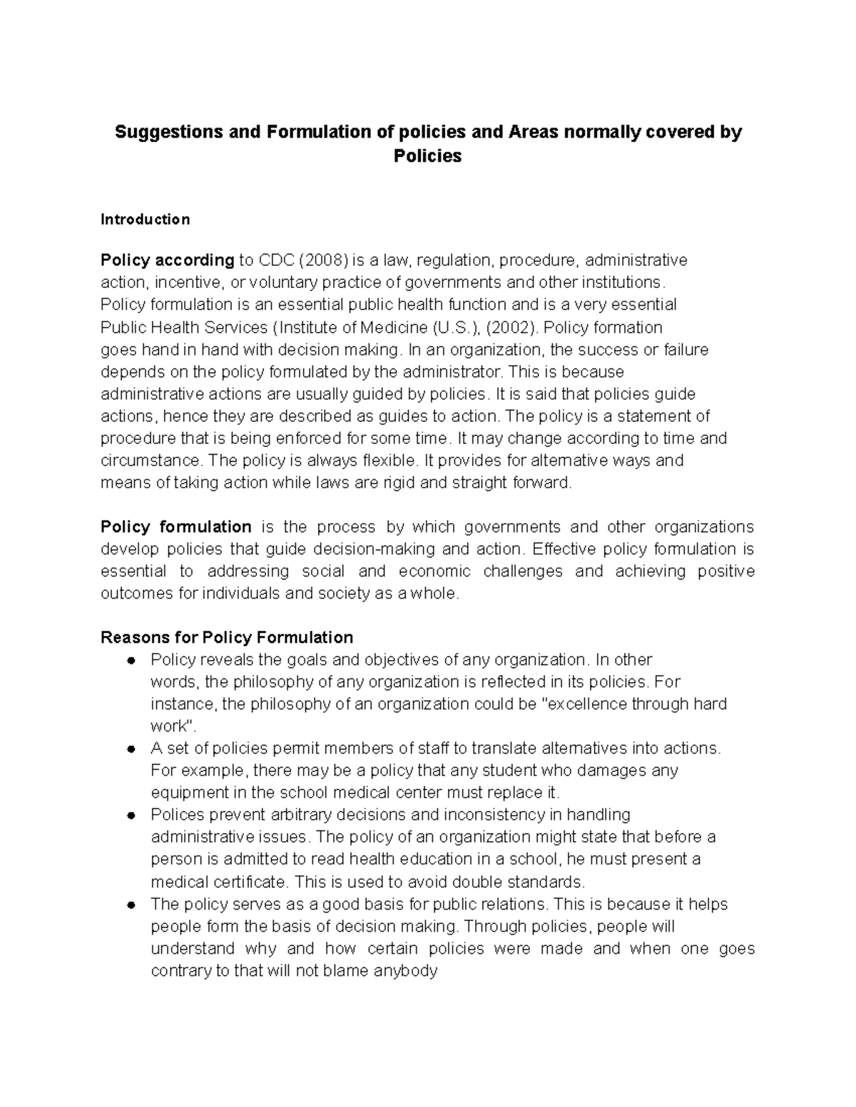 Group 10- Handout - this will be helpful to you all - Suggestions and ...