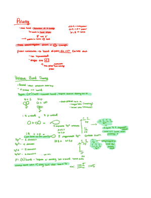 Vsepr and Bonding Theories Guided Notes - CHEM 131 – VSEPR and Bonding ...