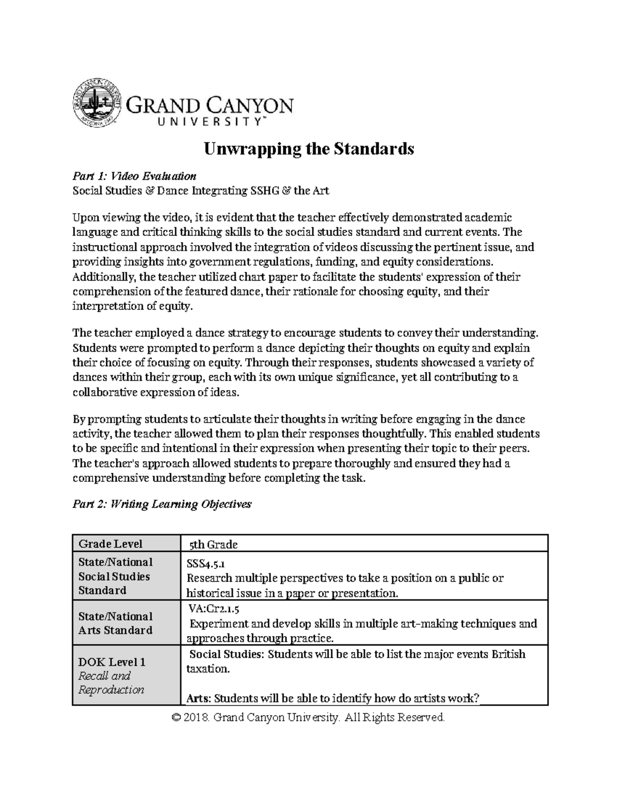 ELM-351-T1-Unwrapping-the-Standards-Chart (Turn-in) - Unwrapping the ...