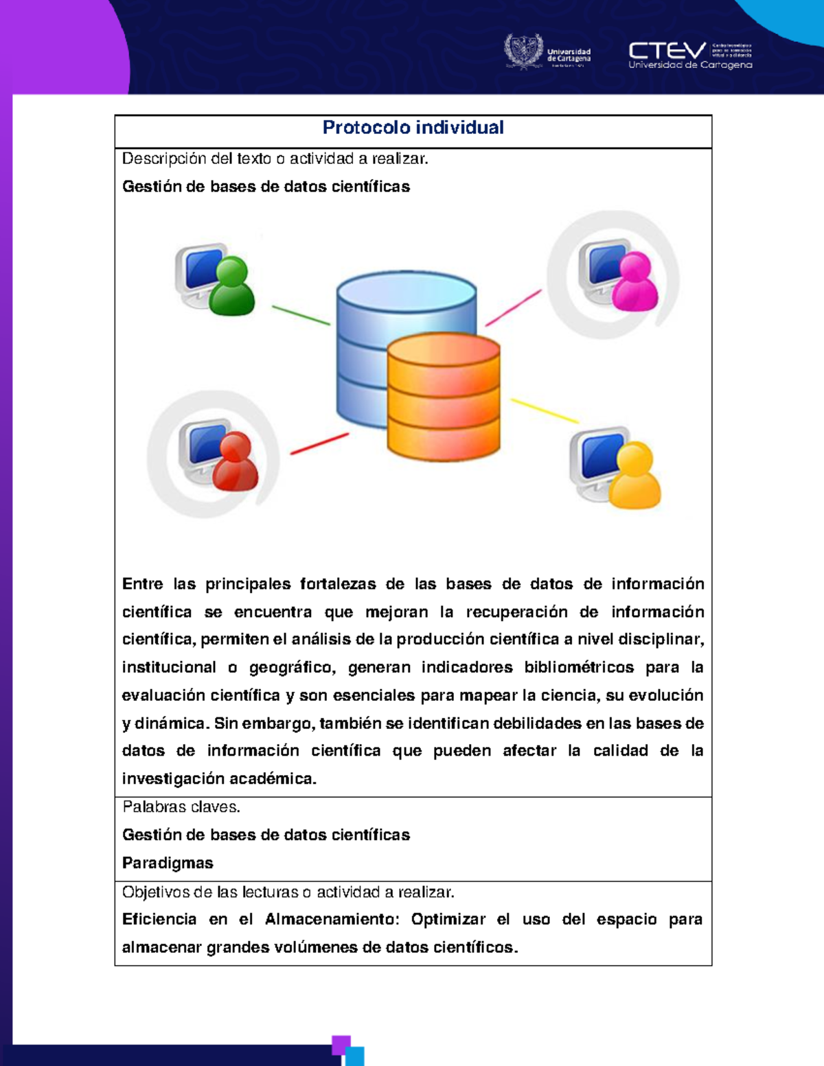 Protocolo IU2 de FDI - fundamentos de investigación - Protocolo ...