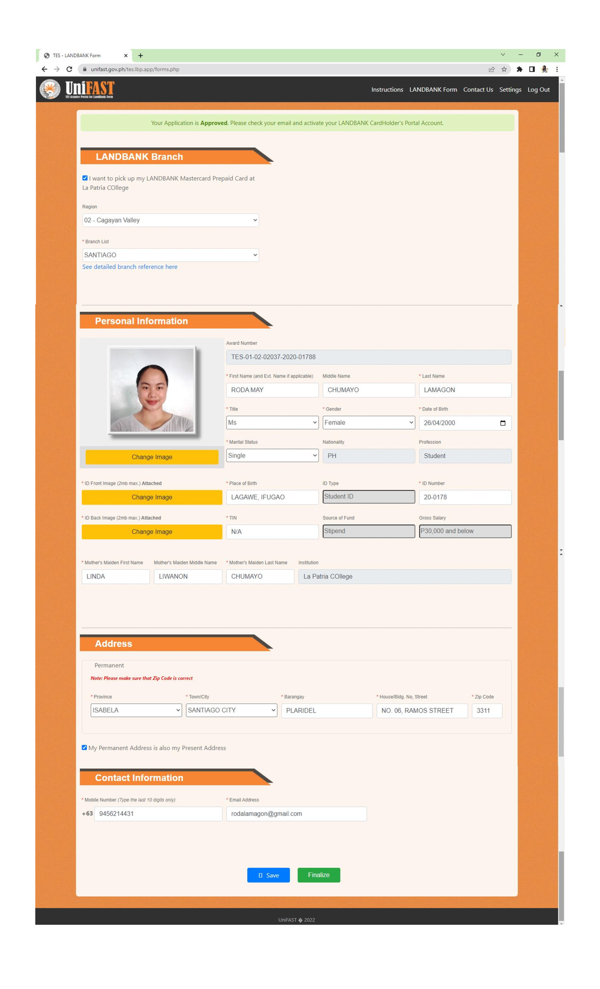 Landbank FORM - FORM - Stem 11 Perdev - Studocu