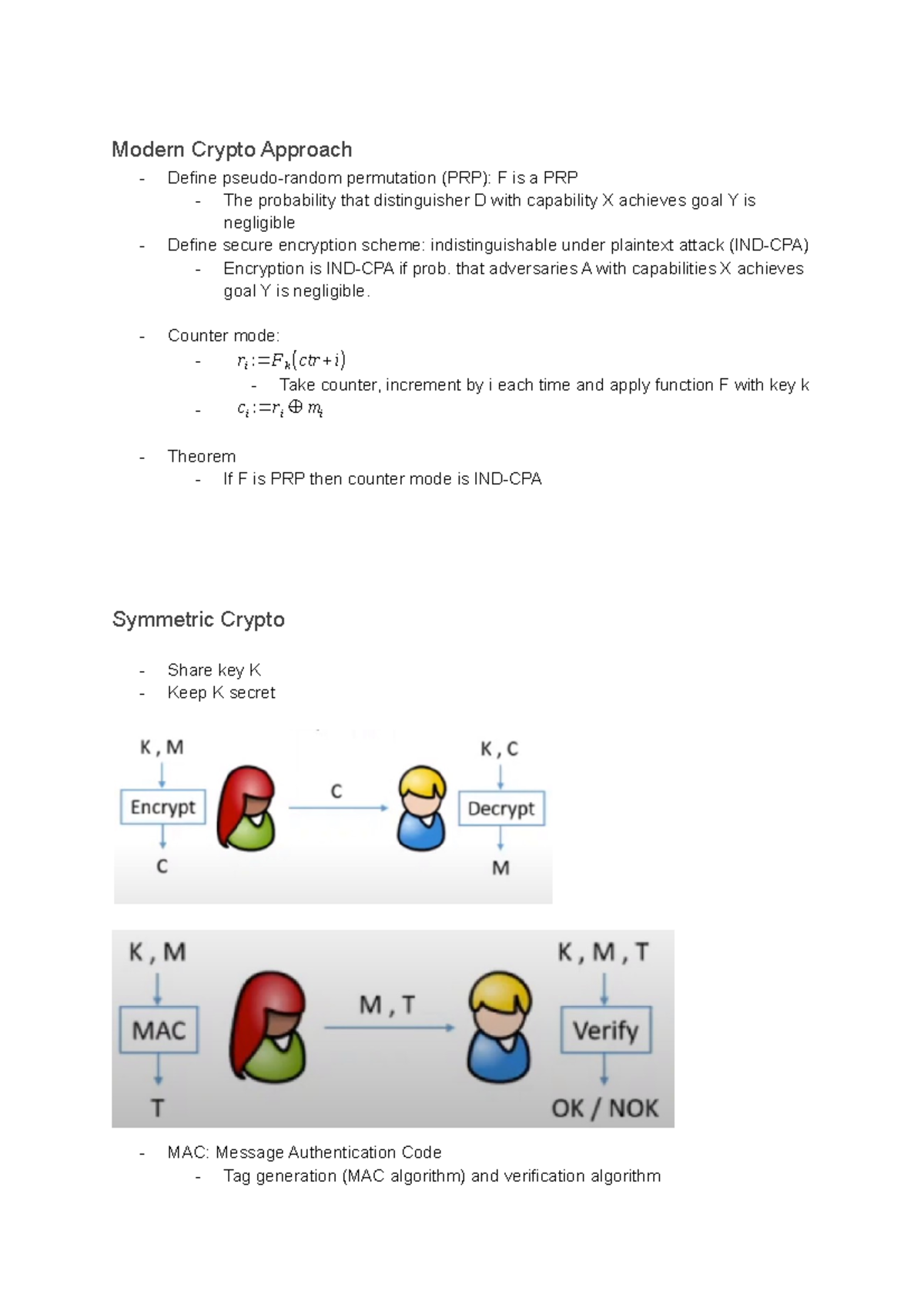 211008 - Lecture 2 - Intro to Crypto - Modern Crypto Approach Define ...