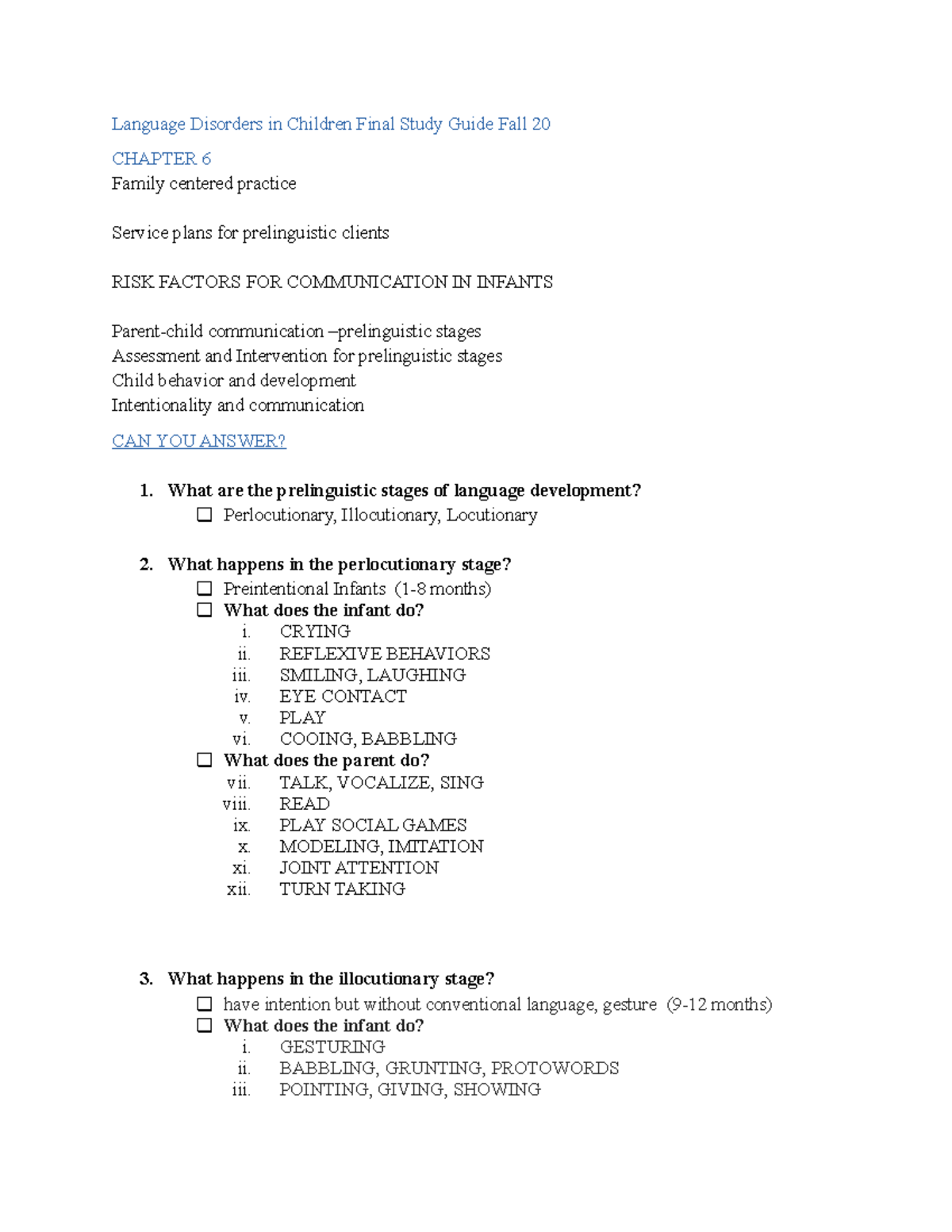 2020-child language disorders-study guide final exam - Language ...