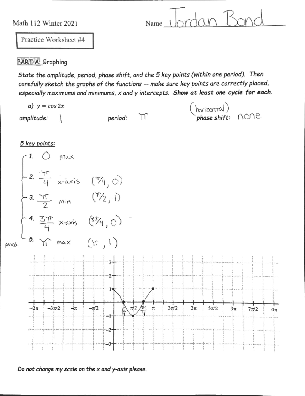 Practice Worksheet 4 - MTH 112 - Studocu