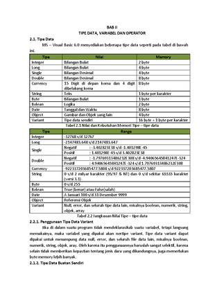 Modul VB 6.0 - Mengenal dan Mencoba MS‐ Visual Basic 6 - BAB I MENGENAL ...