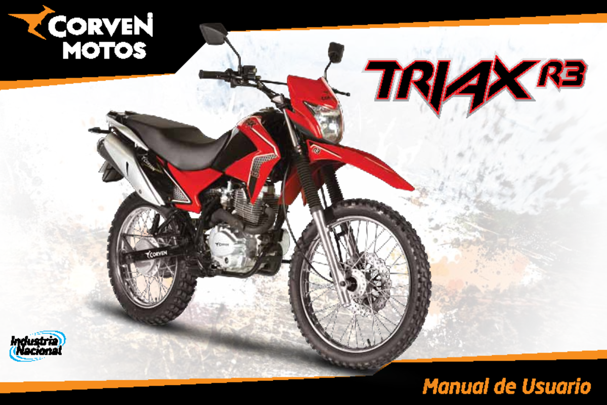 Triax r3 - Manual mecanica - 2 PREFACIO Gracias por elegir nuestro ...