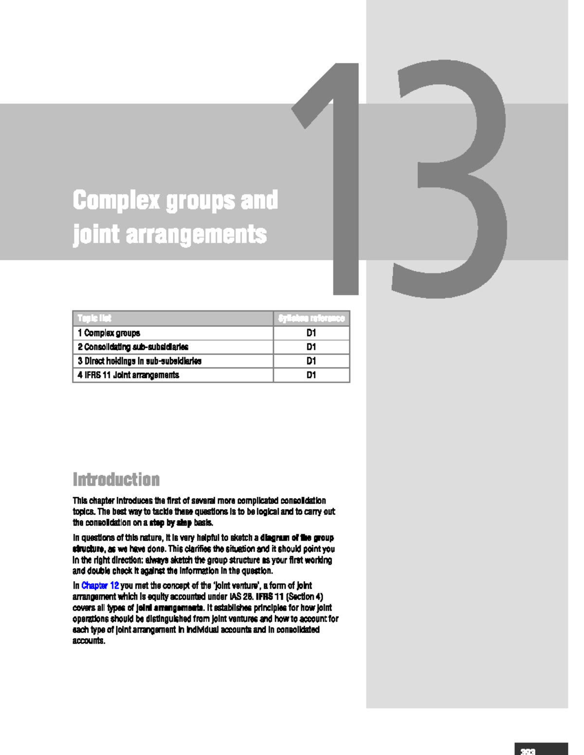 Notes Complex Group - Complex groups and joint arrangements Topic list ...