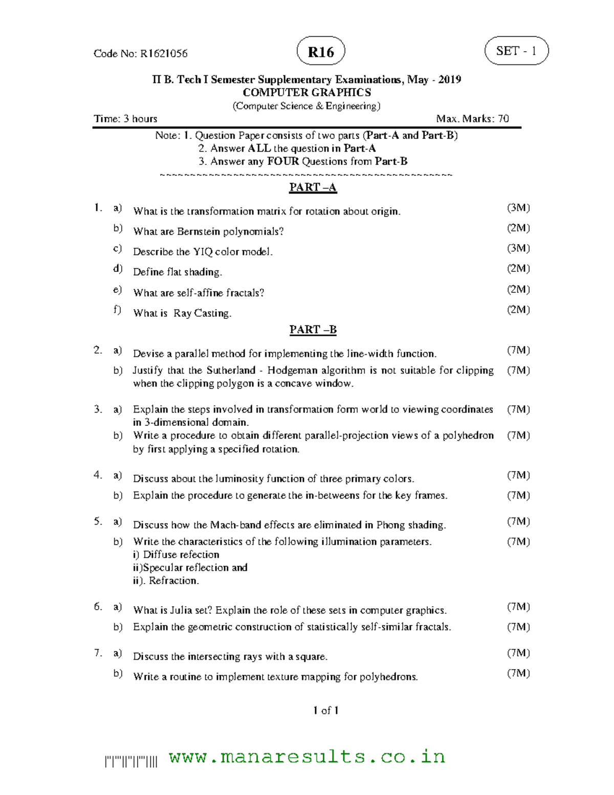 CG6 - CG NOTES - |''|'''||''||'''|||| Code No: R II B. Tech I Semester ...