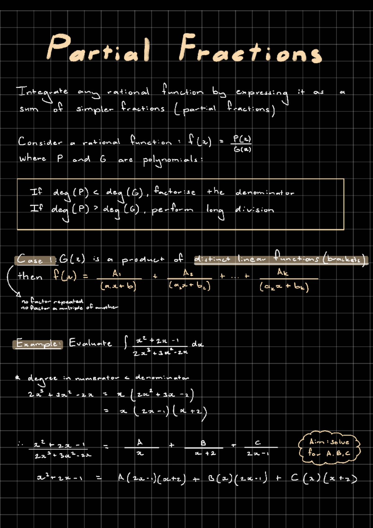Week 4 Partial Fractions - 144 - Studocu