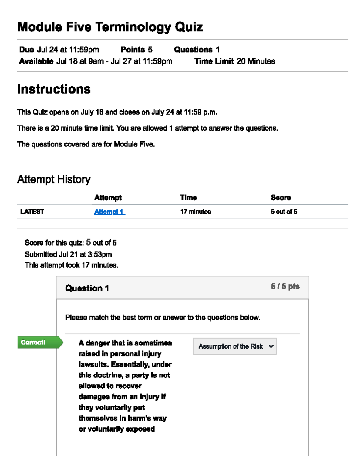 NURS-5366 Module 5 Quiz - NURS 5366 - Studocu