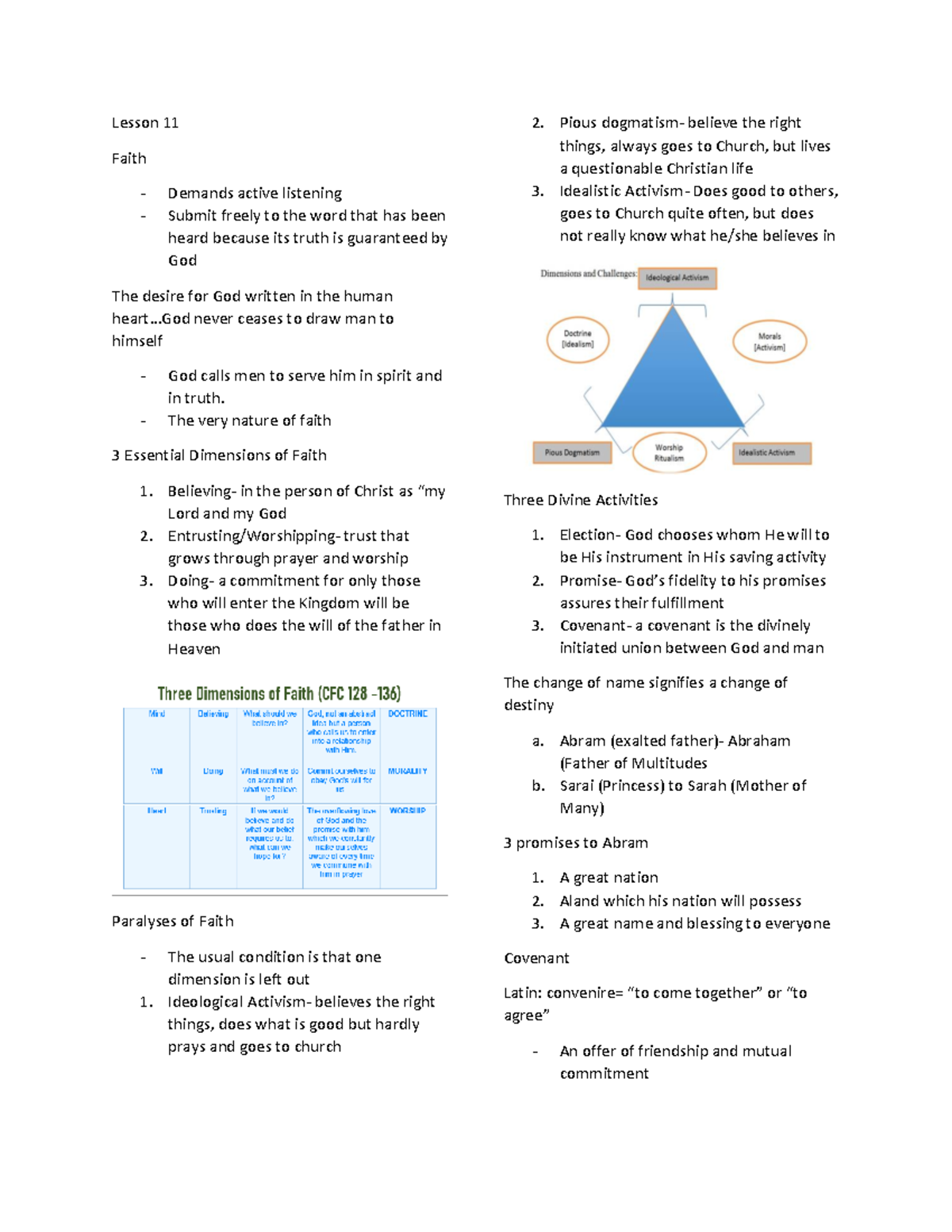 Lesson-11-15 4th QRTR - Lesson 11 Faith Demands active listening Submit ...