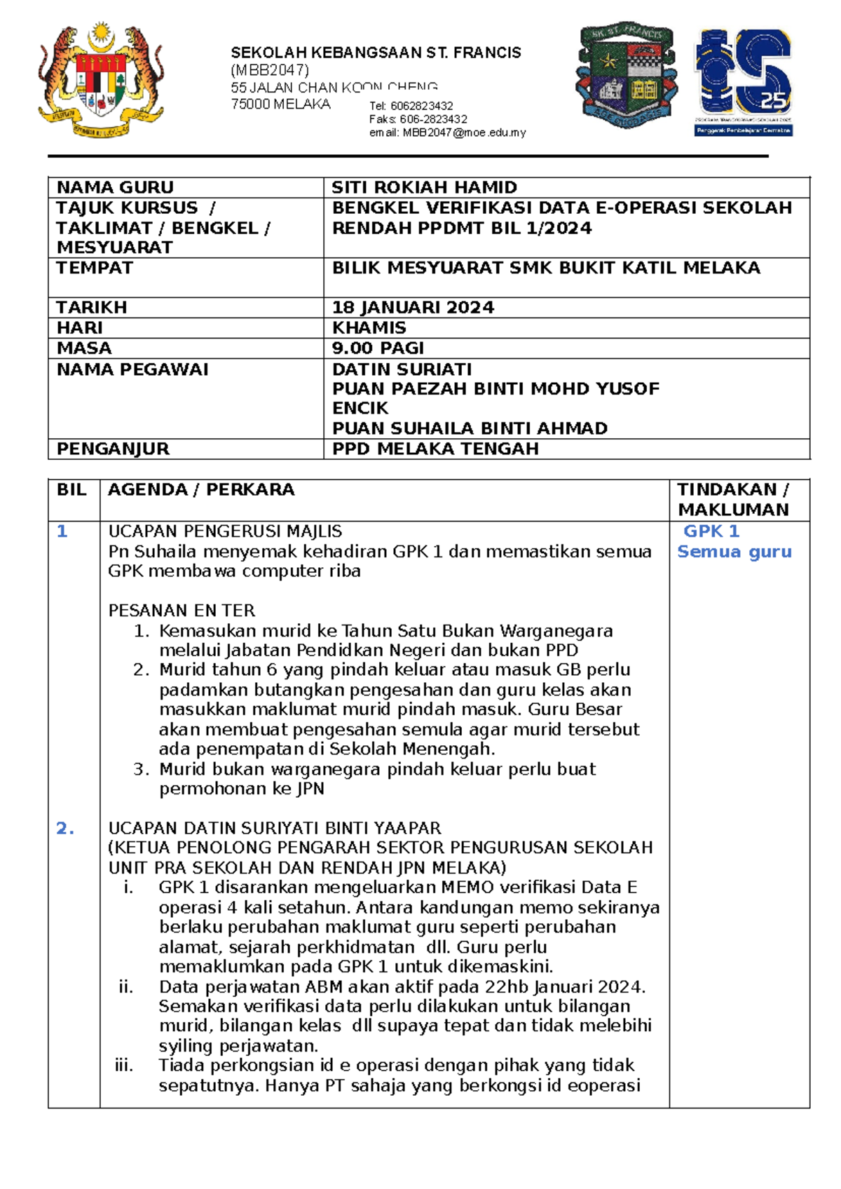 Minit Curai - nothing - - Studocu