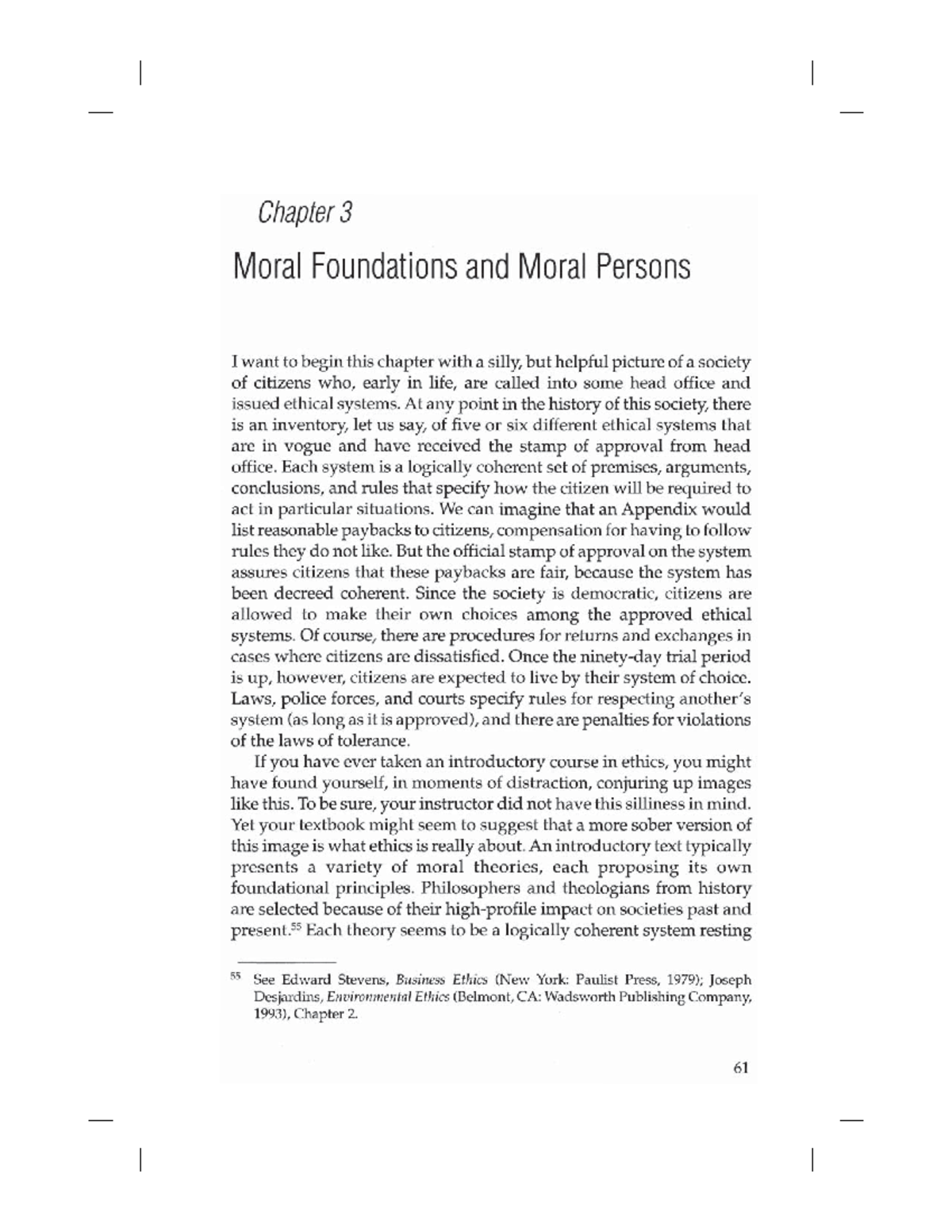 Lesson 6 - Moral Foundations & moral Persons - THEO 204 - Studocu