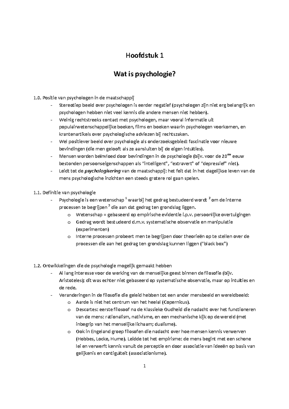 Samenvatting algemene psychologie Hoofdstukken 1 4 7 8 14 15 marc ... Samenvatting algemene psychologie Hoofdstukken 1 4 7 8 14 15 marc ...