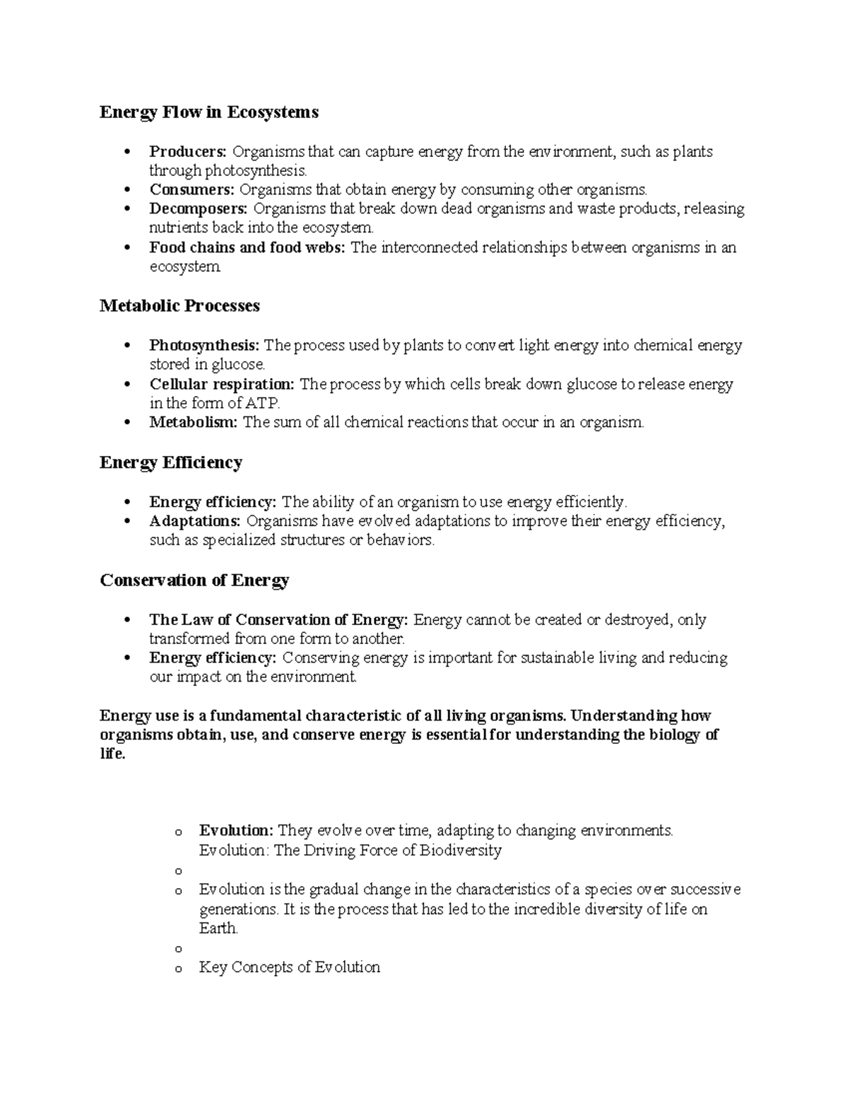 Energy Flow in Ecosystems - Consumers: Organisms that obtain energy by ...