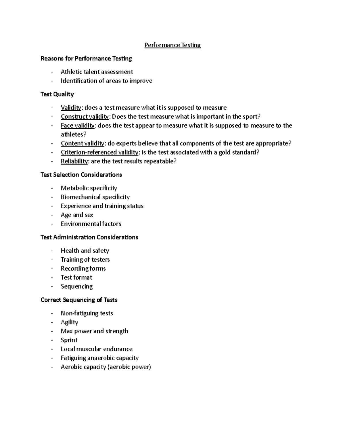 Performance Testing - Dr. Ehlers Lecture Notes - Performance Testing ...