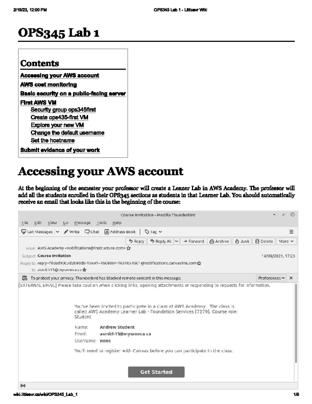 Lab 1 - OPS 345 Lab instructions winter 2023 term - OPS345 - Studocu