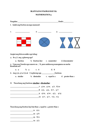 Simple Pictographs LP - Lesson plan for Mathematics fourth quarter ...