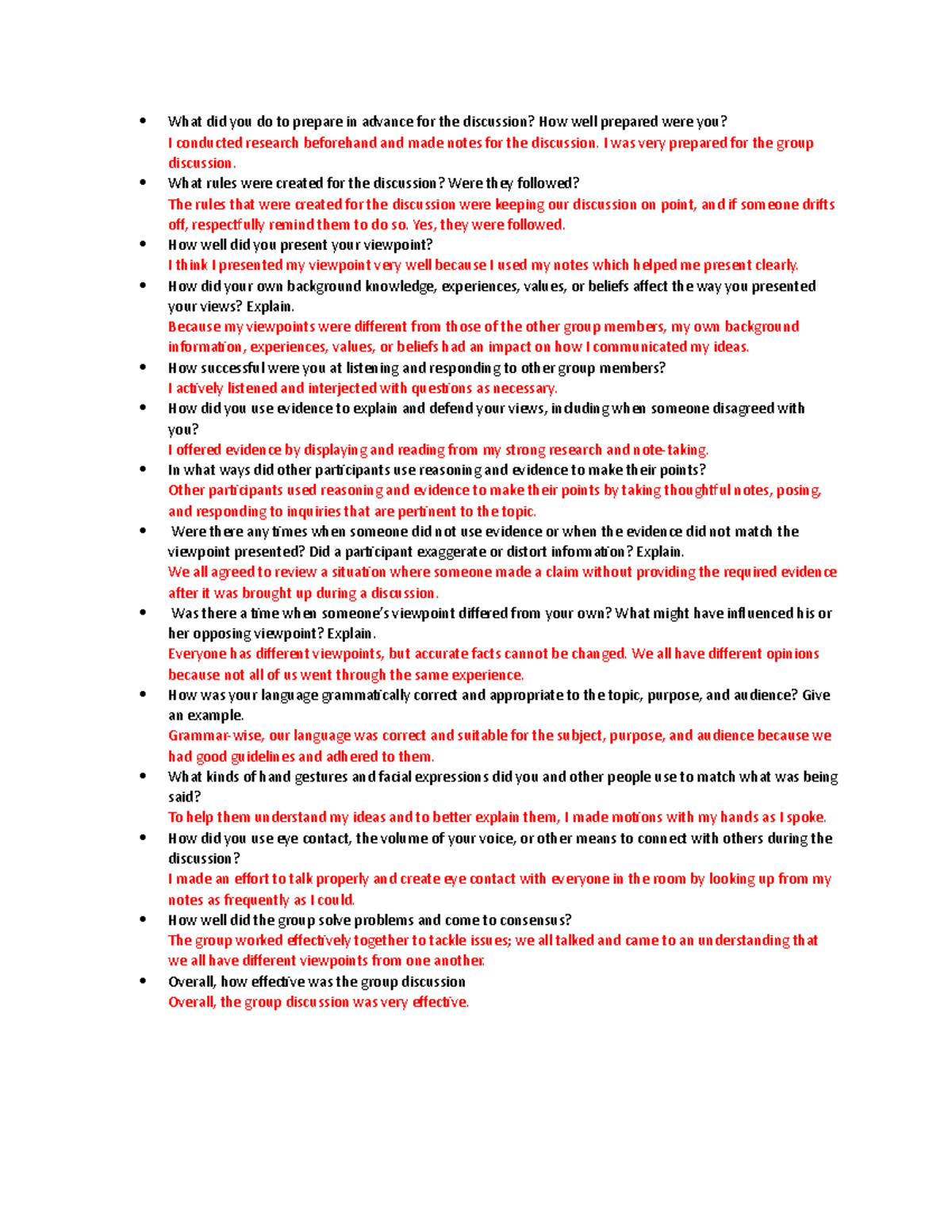 History group diss project - What did you do to prepare in advance for ...