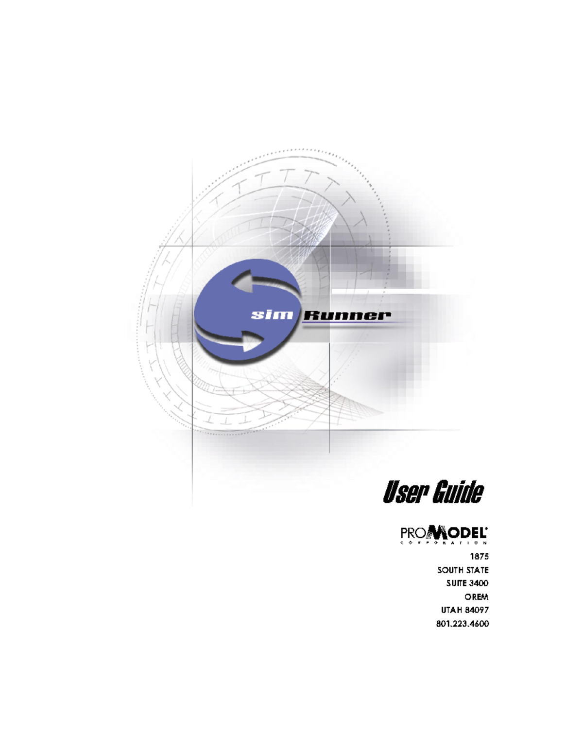 Sim Runner - SDF - 6287+ 67$7( 68,7( 25( 87$+ User Guide LL - Studocu