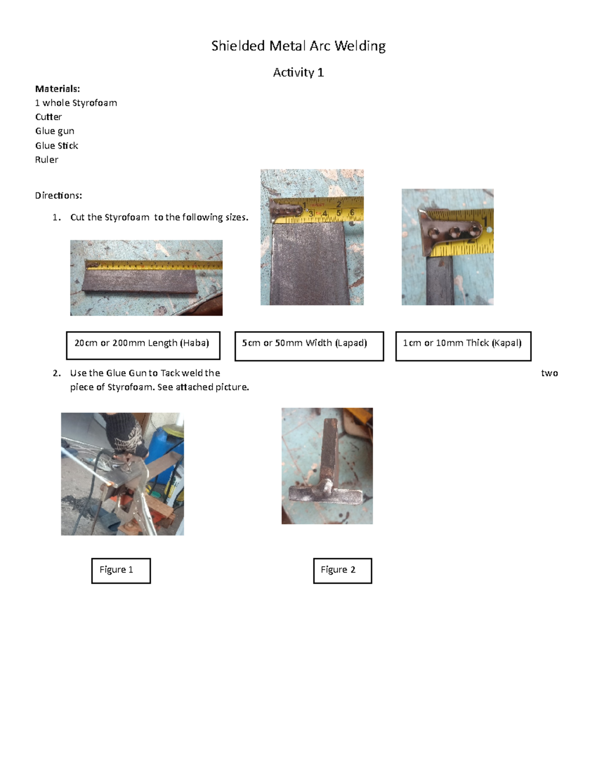 Shielded Metal Arc Welding 12 ACtivity 1 - Lecture notes 1 - Shielded ...