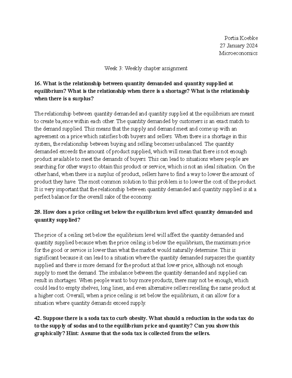 Week 3 Weekly chapter assignment - Portia Koebke 27 January 2024 ...