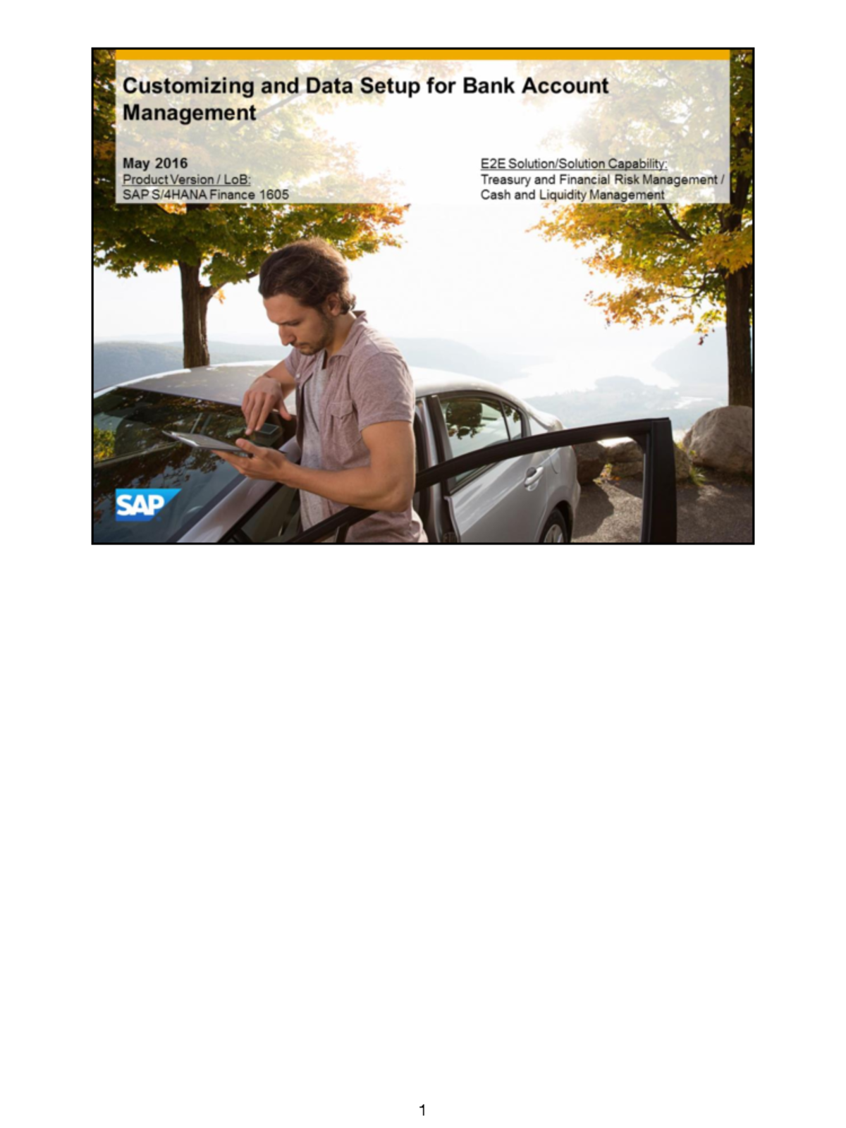 Customizing Data Setup Bank Account Management 2016 0510 - When ...