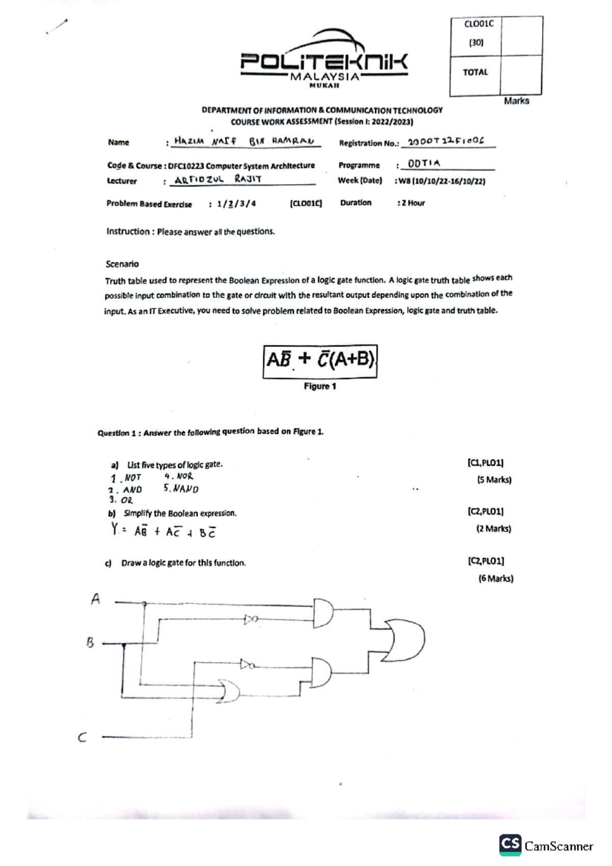 Pbe 2 Hazim Naif Second Topic Arithmetic And Logic Computer System