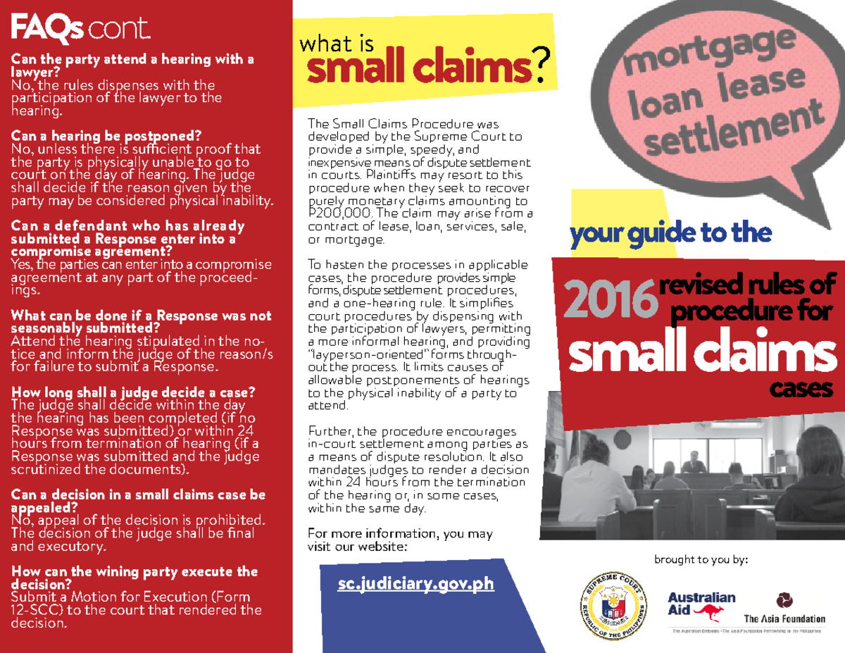 Small claims brochure eng - smallclaims ####### your guide to the ...