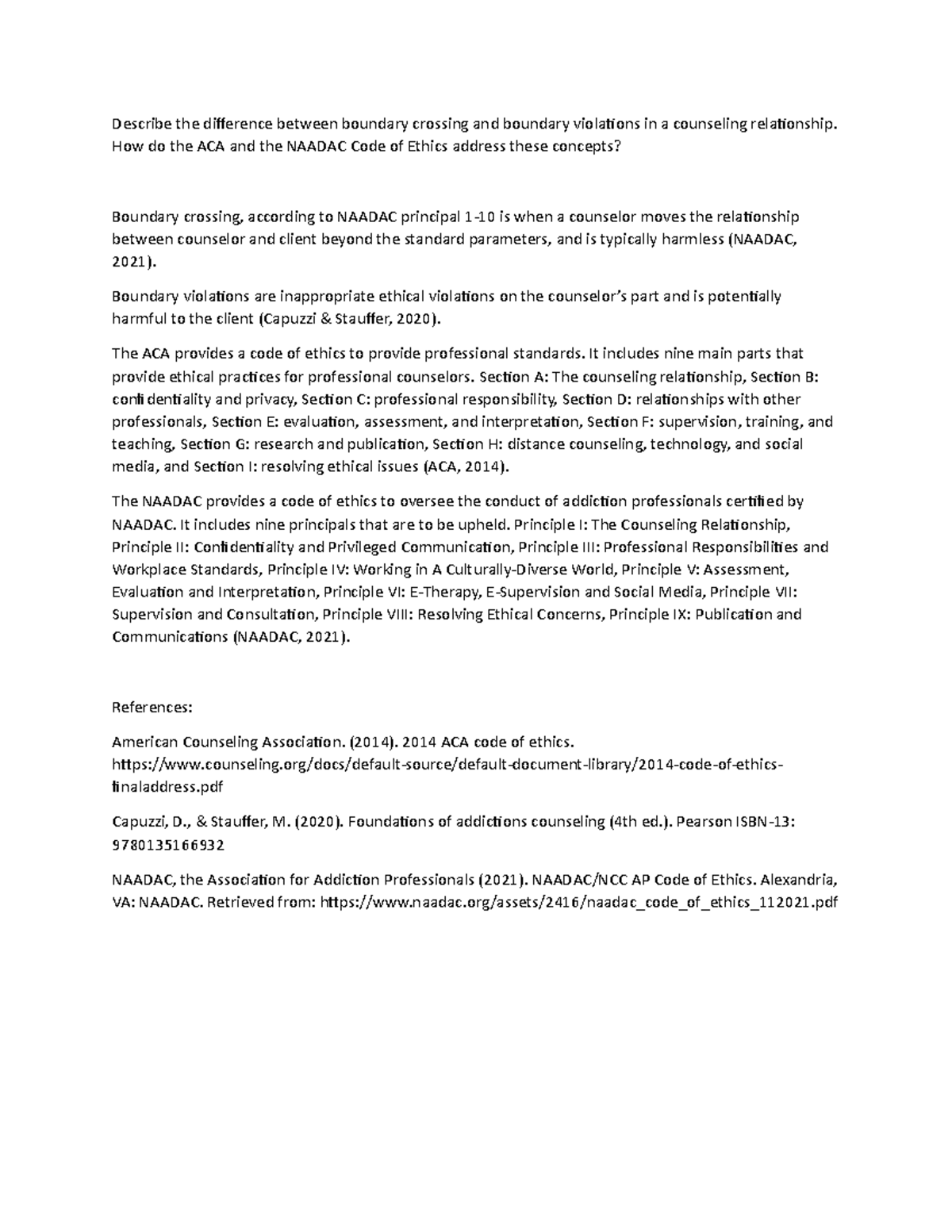 Topic 3 DQ 1 - Describe the difference between boundary crossing and ...
