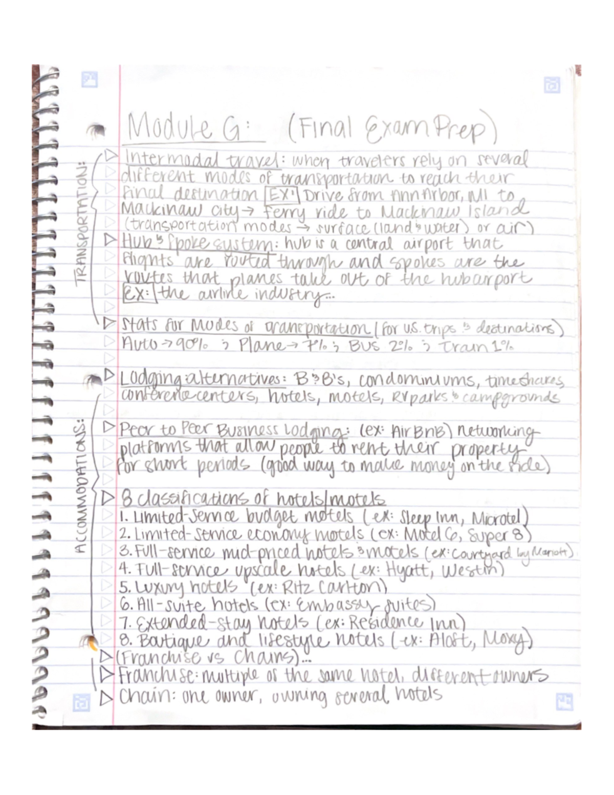 Module G - Final Exam Prep - CSUS 273 - Studocu