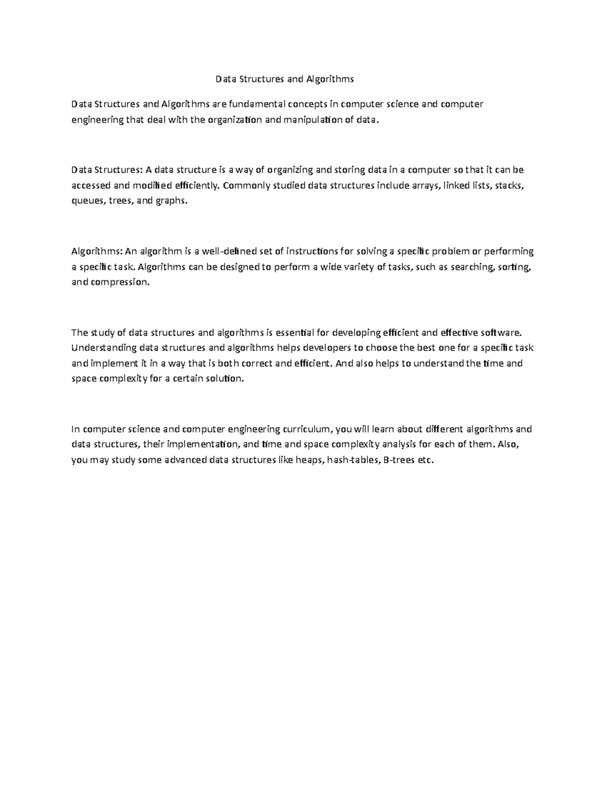 Data Structures And Algorithms Wps Office Data Structures And Algorithms Data Structures And