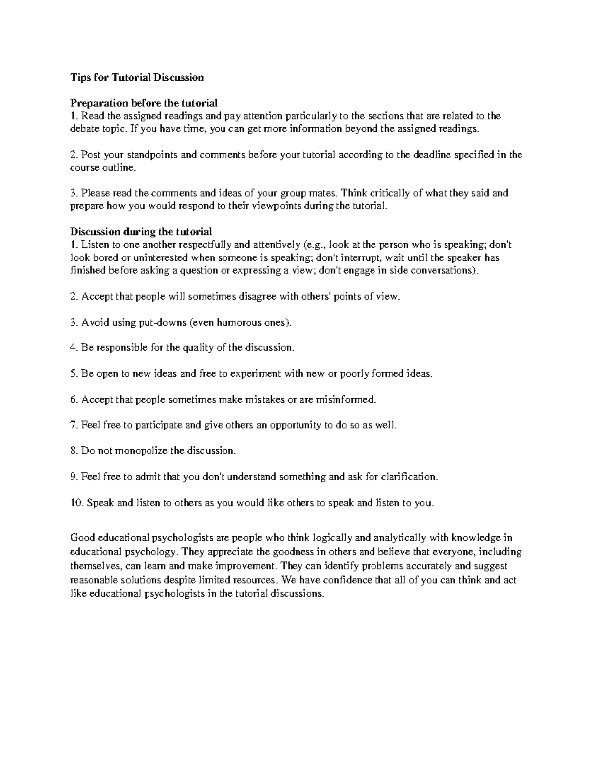 Tips for Tutorial (Updated on 2nd Sep 2022) - Tips for Tutorial ...