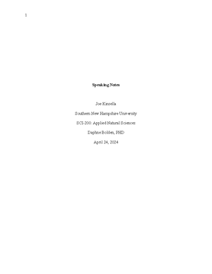 Module 4 Internal Controls - Joe Kinsella SNHU ACC- May 28th, 2023 ...