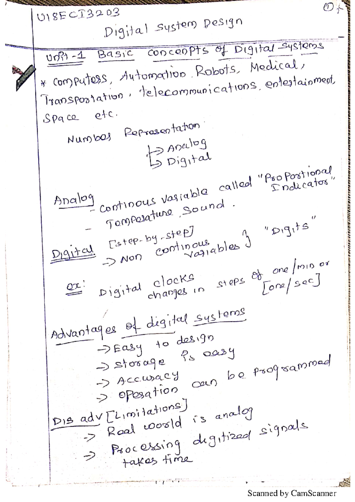 Number systems and Boolean algebra - digital principles and system design - Studocu