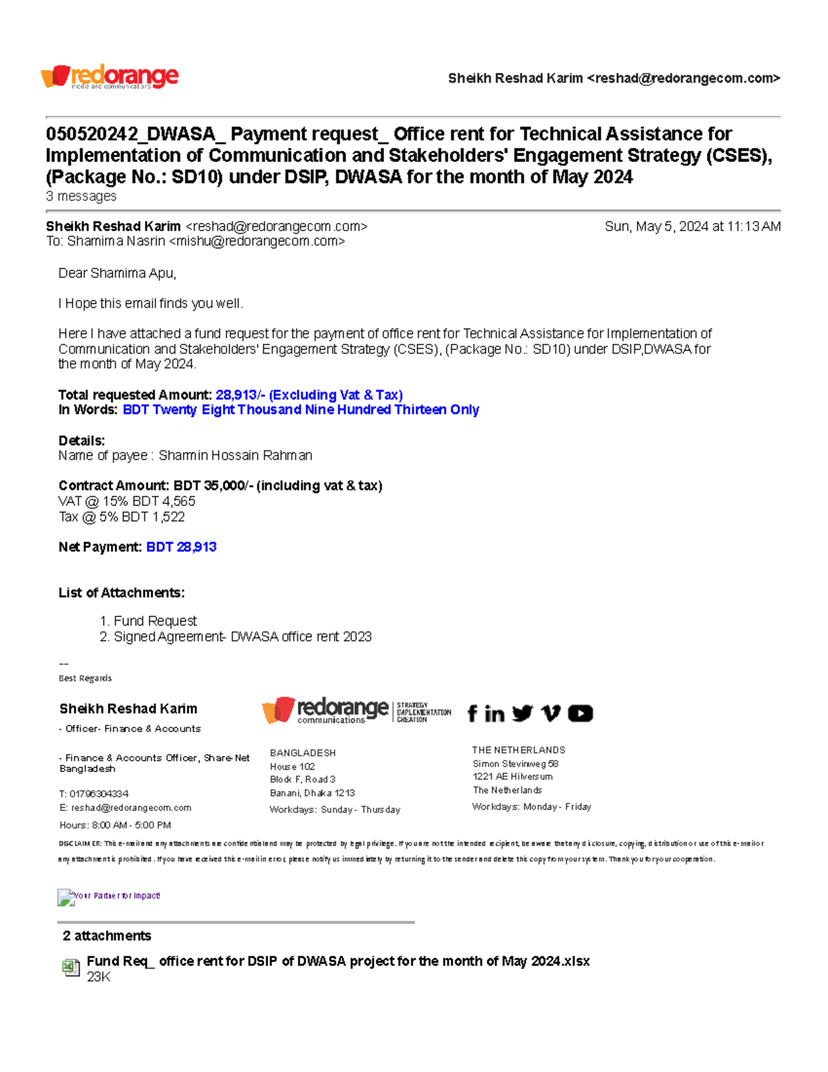 Redora~2 - nhgh - Sheikh Reshad Karim 050520242_DWASA_ Payment request ...