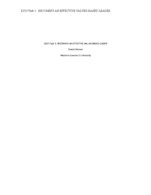 D081 Task Two - Passed - Task 2 Template Course and Assessment Codes ...