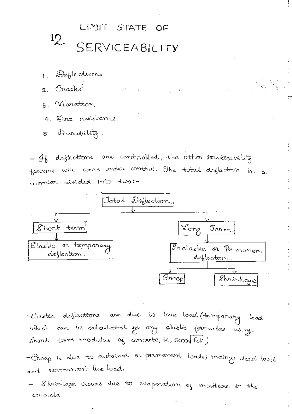 Limit state of serviceability - Advanced Prestressed concrete ...