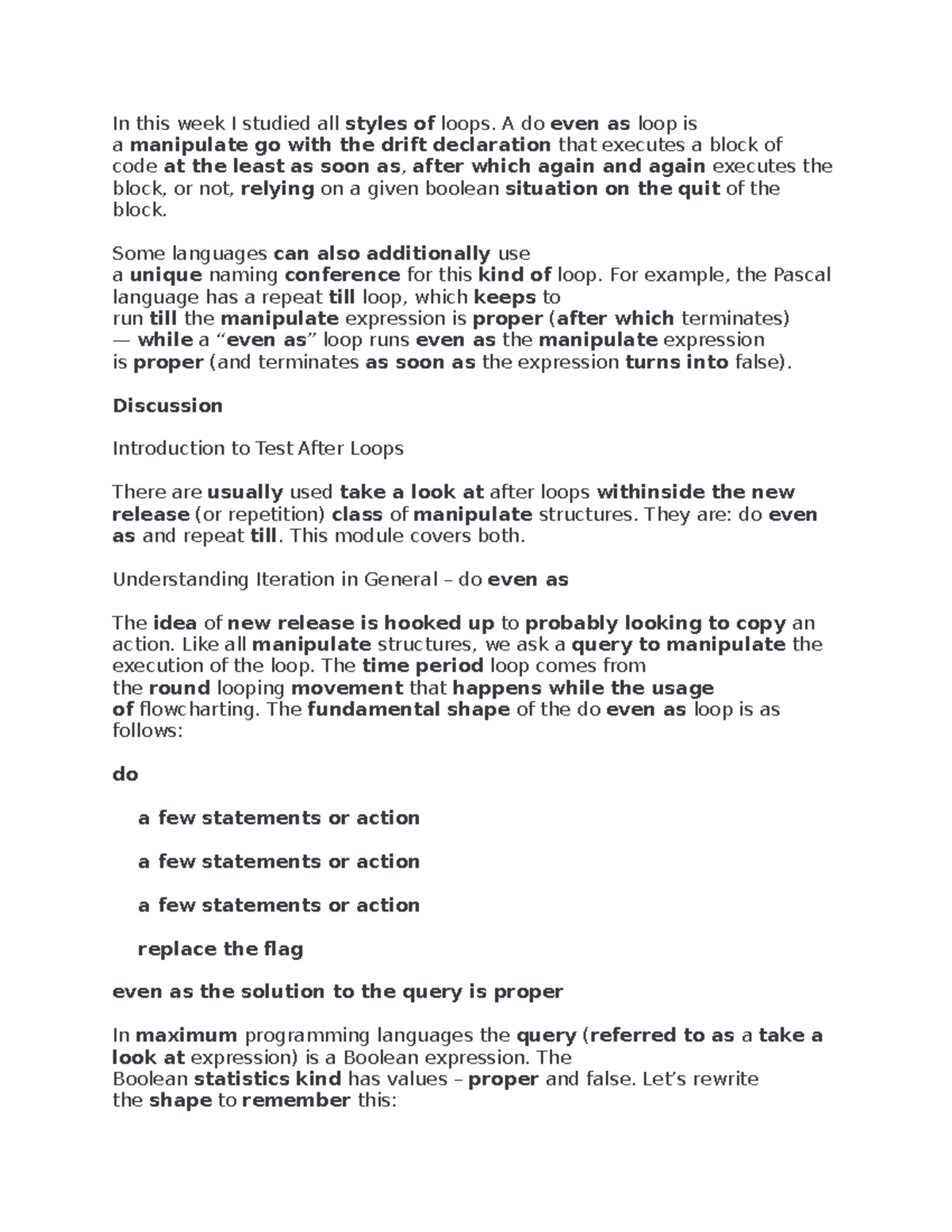 CS 4402 Learning Journal Unit 4 - In this week I studied all styles of ...