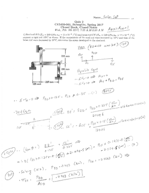 Strengths hw27 key - CE 3400 - Studocu